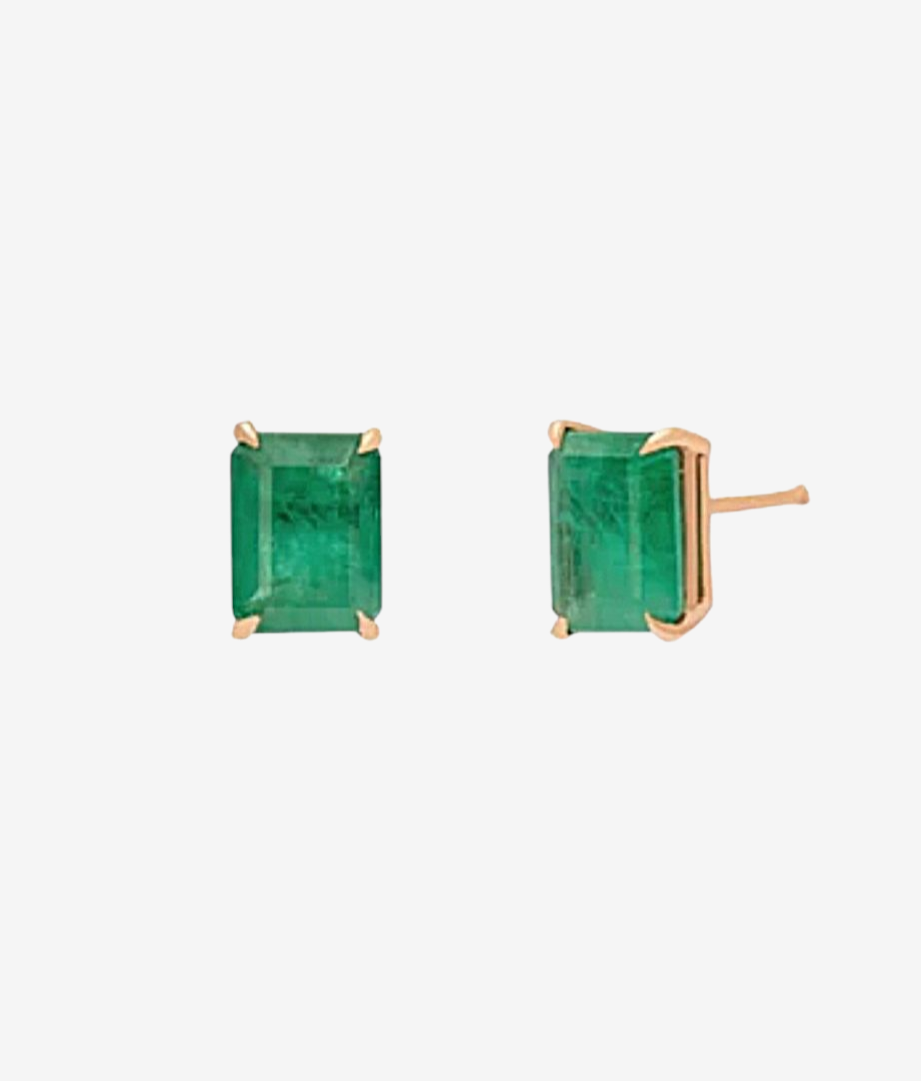 Studs Emeraude | Jasmée Jewelry | Fashion Femme | Wasal
