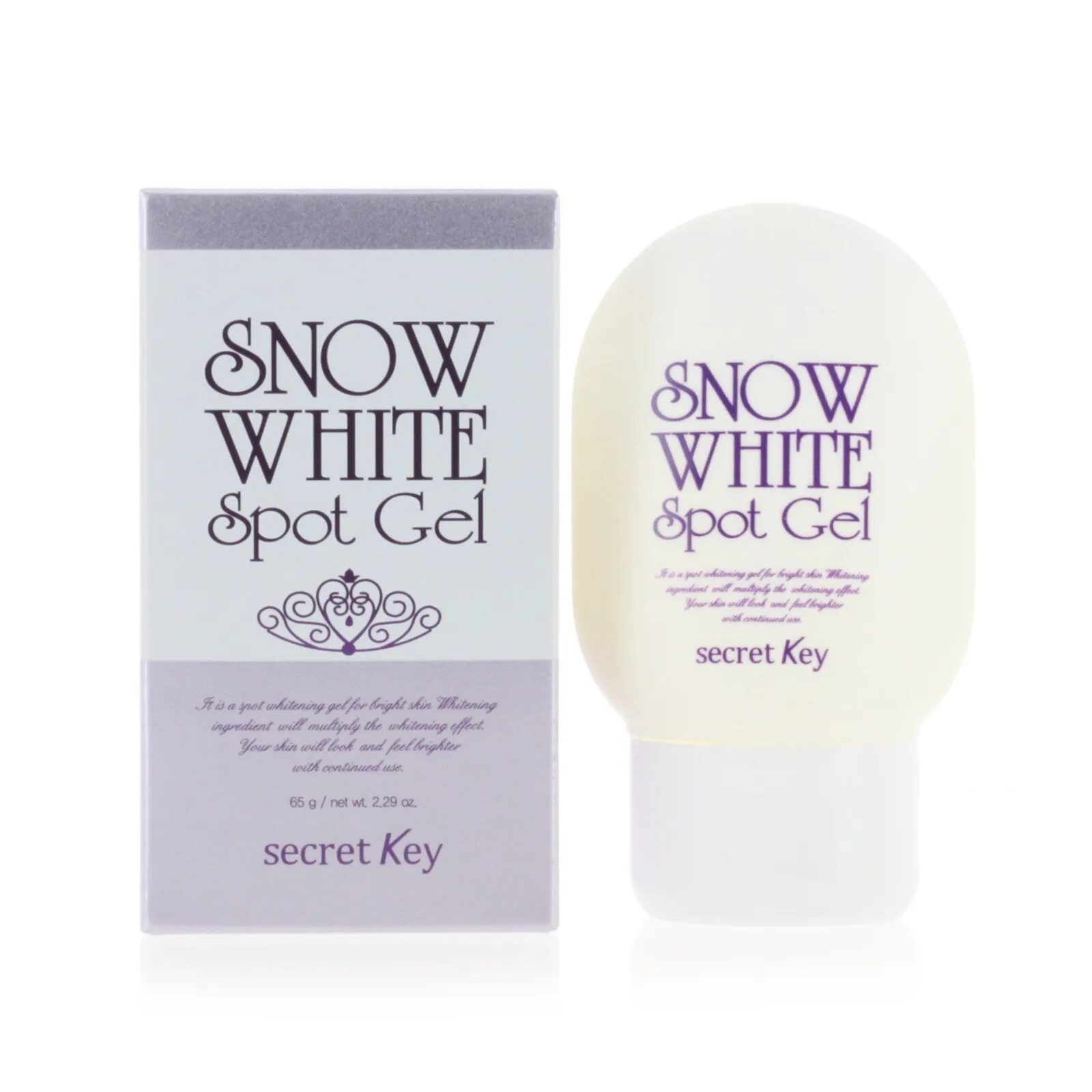 Secret Key, Snow White Spot Gel - Gel Anti-taches Blanche-Neige - 65 g ...