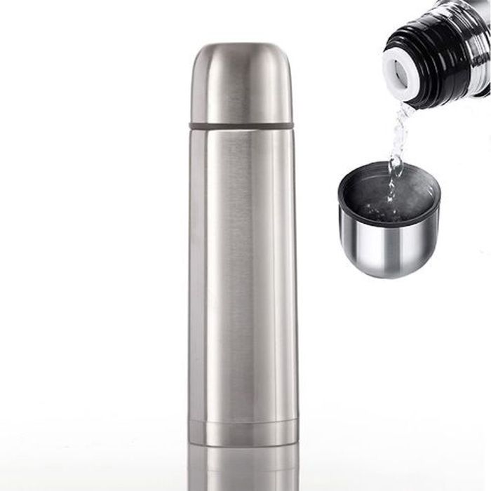 Thermos Bouteille isotherme - LUXUS - 500ml - Acier inoxydable - Chaud ...